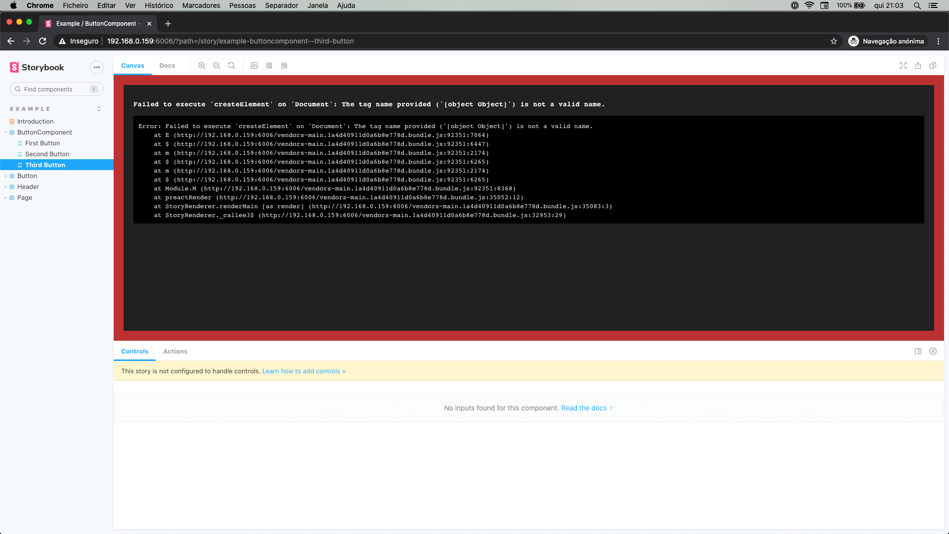H Is Not Defined Implementing Storybook Into React App · Issue 13635 · Storybookjsstorybook