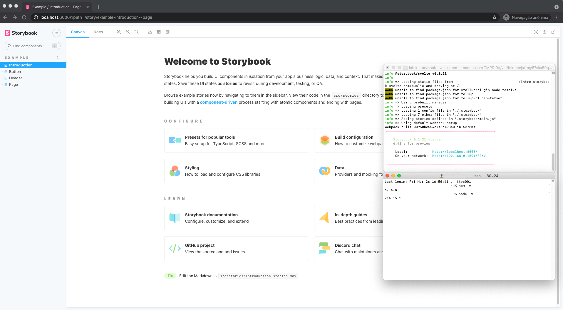 Storybook does not run after cloning repository · Issue #1 · chromaui ... Storybook does not run after cloning repository · Issue #1 · chromaui ...