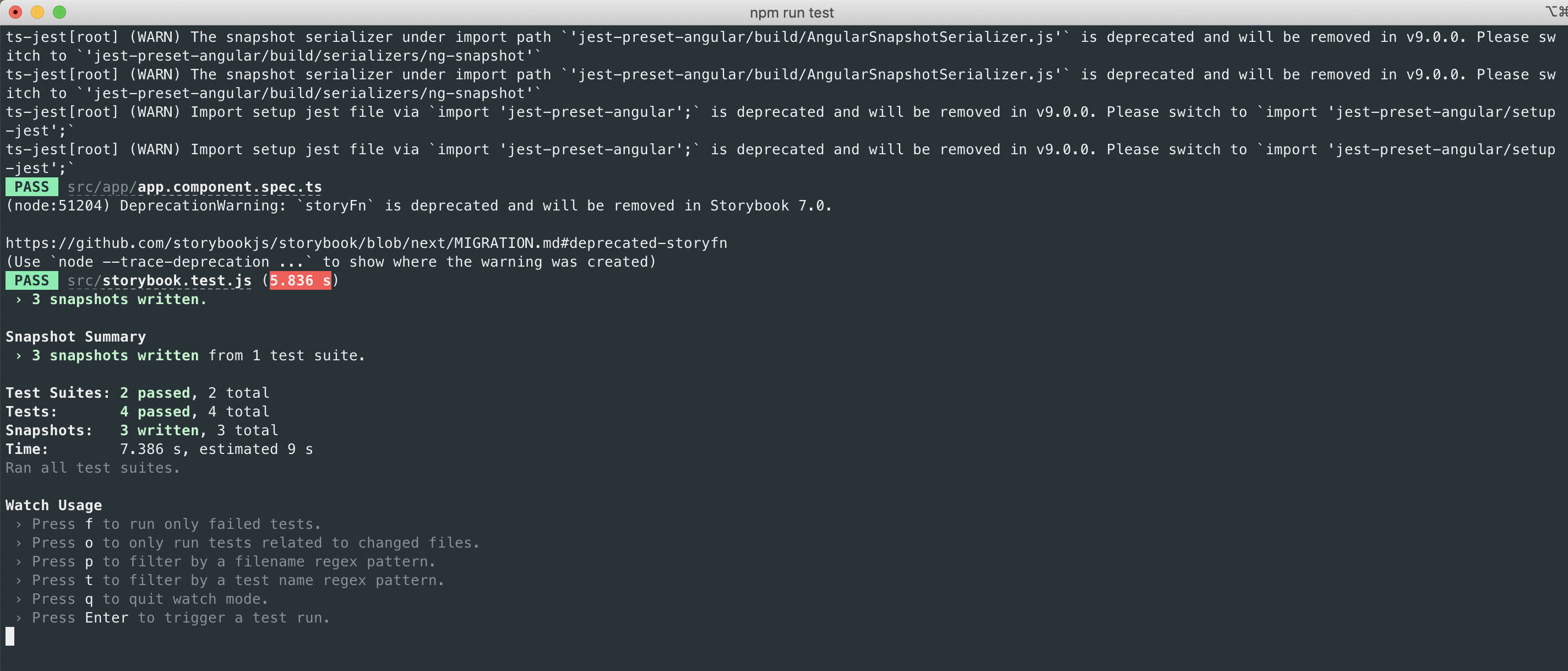 Angular Version Of Intro To Storybook Error On Npm Install D Storybookaddon Storyshots 8457