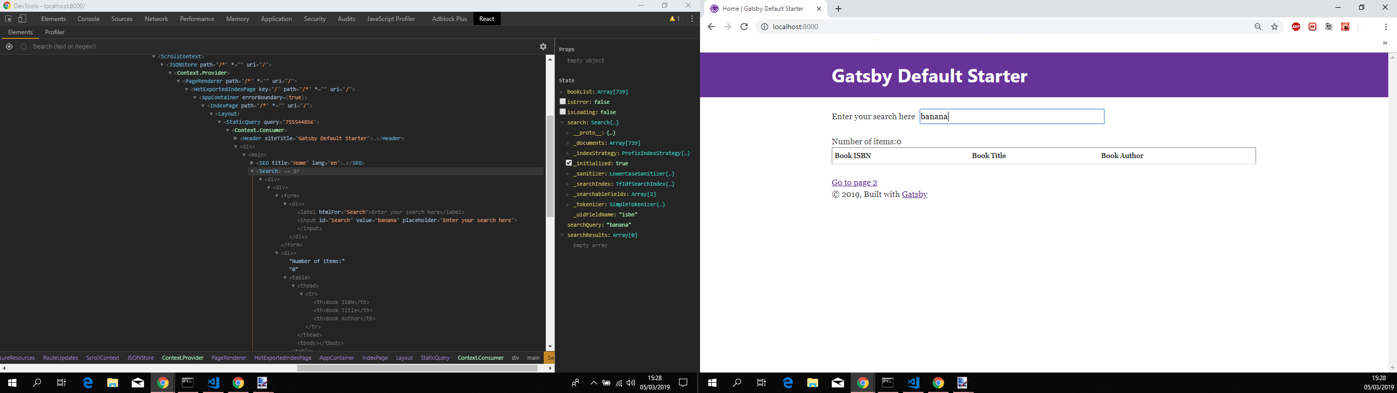 docs: js-search example not working · Issue #12270 · gatsbyjs/gatsby · GitHub