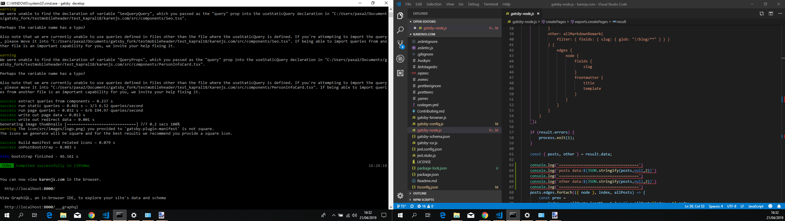 error GraphQL Error Field "slug" is not defined by type MarkdownRemarkFieldsFilterInput. · Issue ...