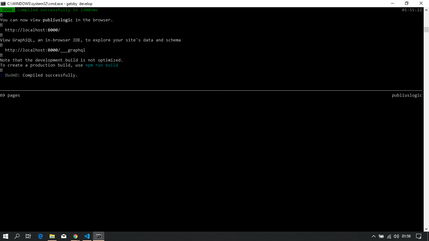 Development error - UNHANDLED REJECTION Cannot read property 'allSitePage' of undefined · Issue ...