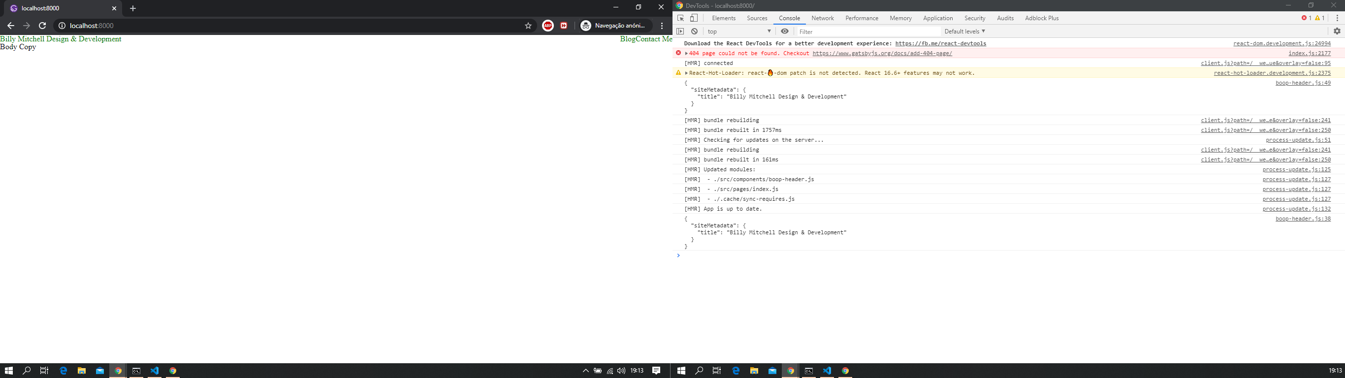 The result of this StaticQuery could not be fetched · Issue #24131 · gatsbyjs/gatsby · GitHub