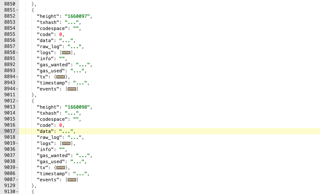 Getting a block's txs retrieves some txs of other blocks. · Issue #13865 · cosmos/cosmos-sdk ...