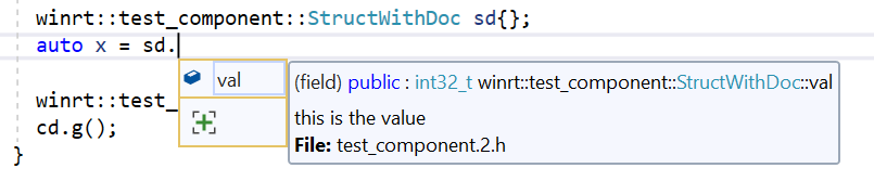 Produce IntelliSense comments from winmd custom attributes · Issue #804 ...