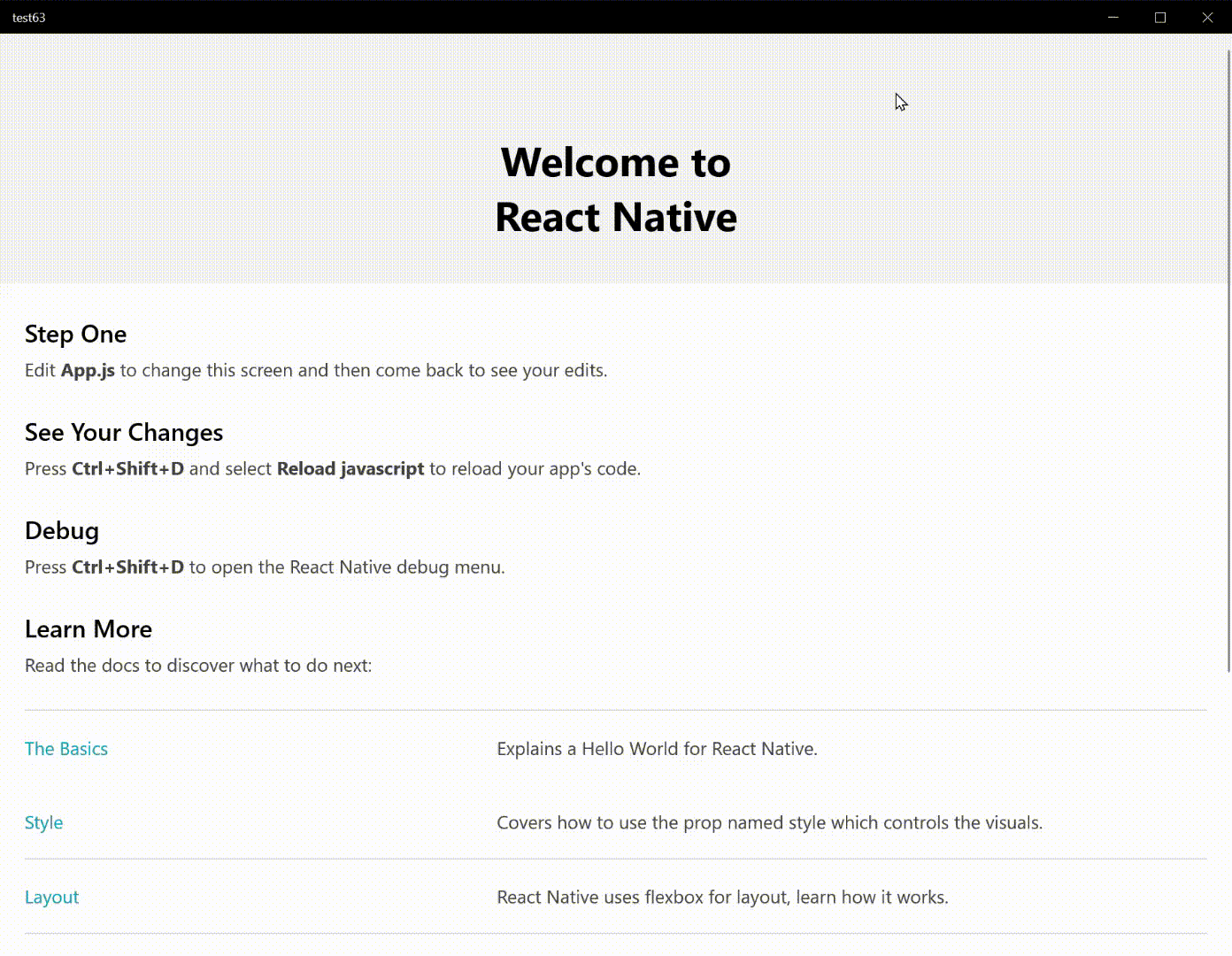 Dev Menu Flickers When Invoked With Ctrl Shift D · Issue 6656 · Microsoft React Native Windows
