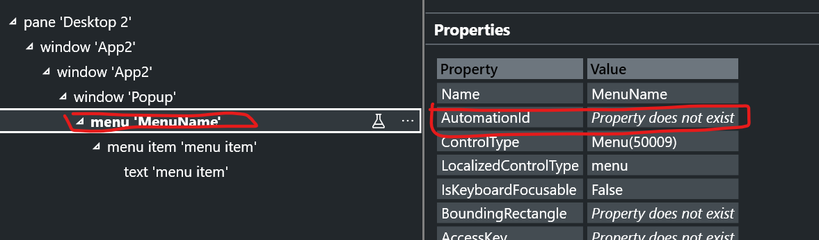 AutomationId on MenuFlyout is not preserved · Issue #6271 · microsoft/microsoft-ui-xaml · GitHub