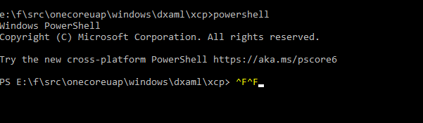 Ctrl+F doesn't bring up find dialog in cmd+PS · Issue #1226 · microsoft ...