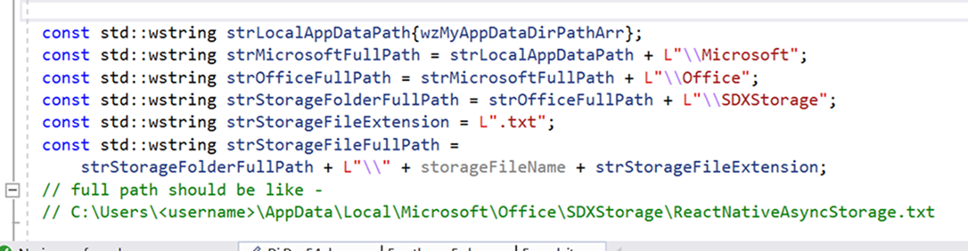 RNW has hardcoded MS Office paths in AsyncStorage · Issue #4618 ... RNW has hardcoded MS Office paths in AsyncStorage · Issue #4618 ...