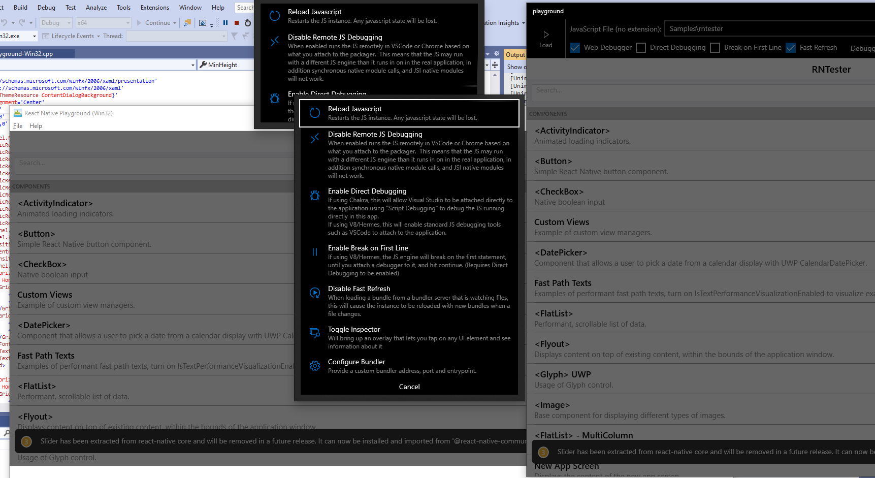 DevMenu box shows clipped in Islands · Issue #5741 · microsoft/react ...