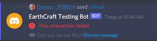 My slash command is saying Invalid Input · Issue #318 · Pycord-Development/pycord · GitHub