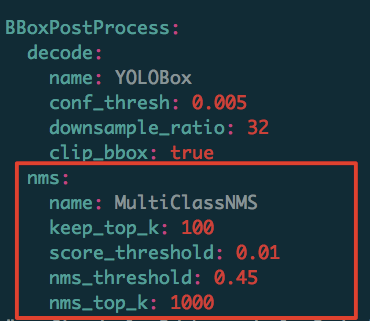 如何使export_model保存的模型不包含NMS · Issue #3607 · PaddlePaddle/PaddleDetection · GitHub