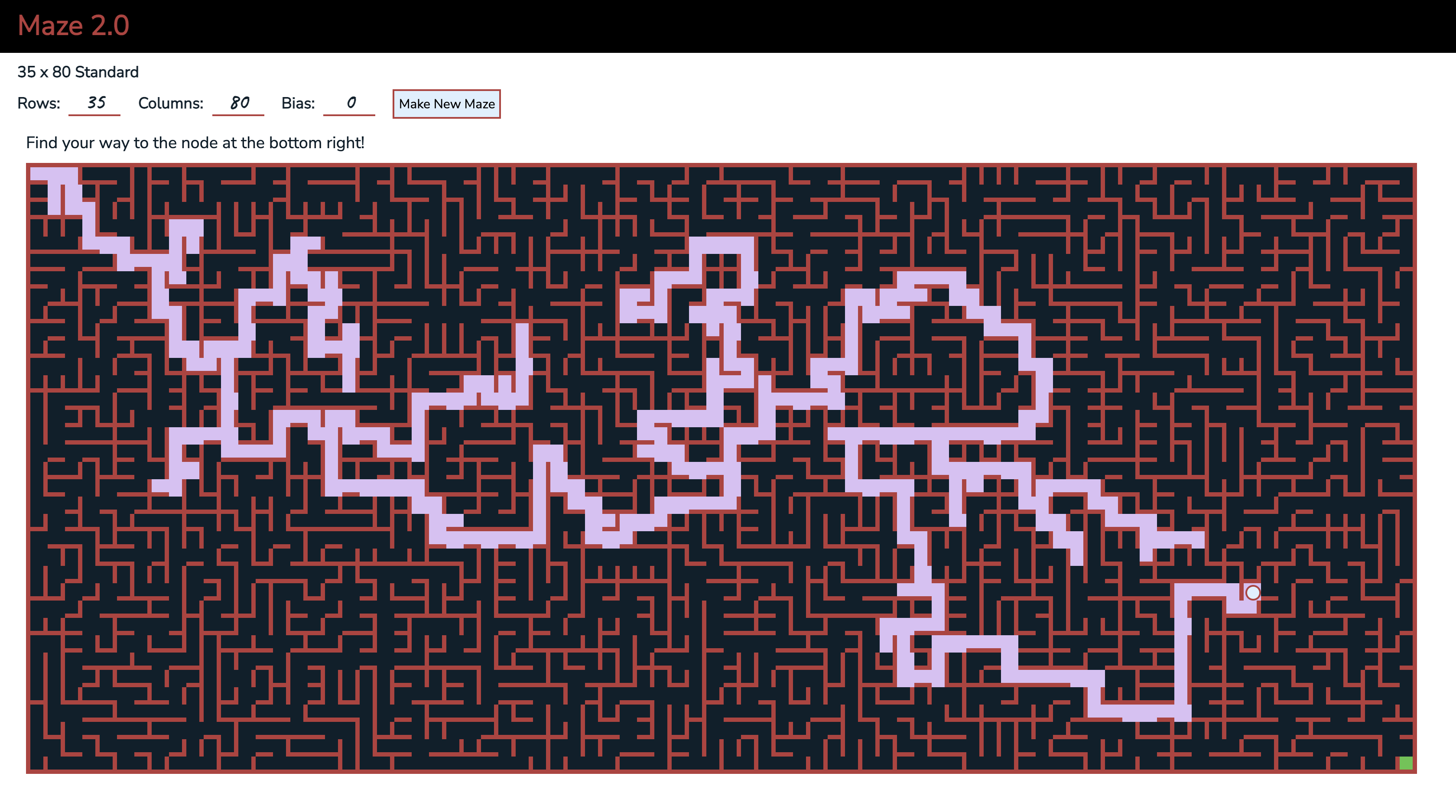 GitHub - SofieDunt/react-maze: The React frontend for a maze builder, solver, and player.