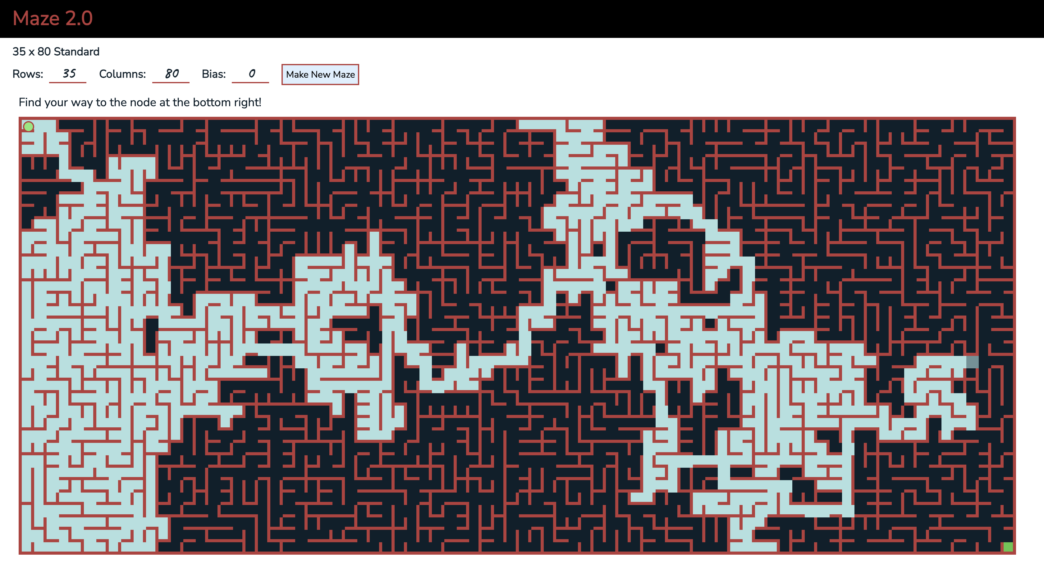 GitHub - SofieDunt/react-maze: The React frontend for a maze builder, solver, and player.