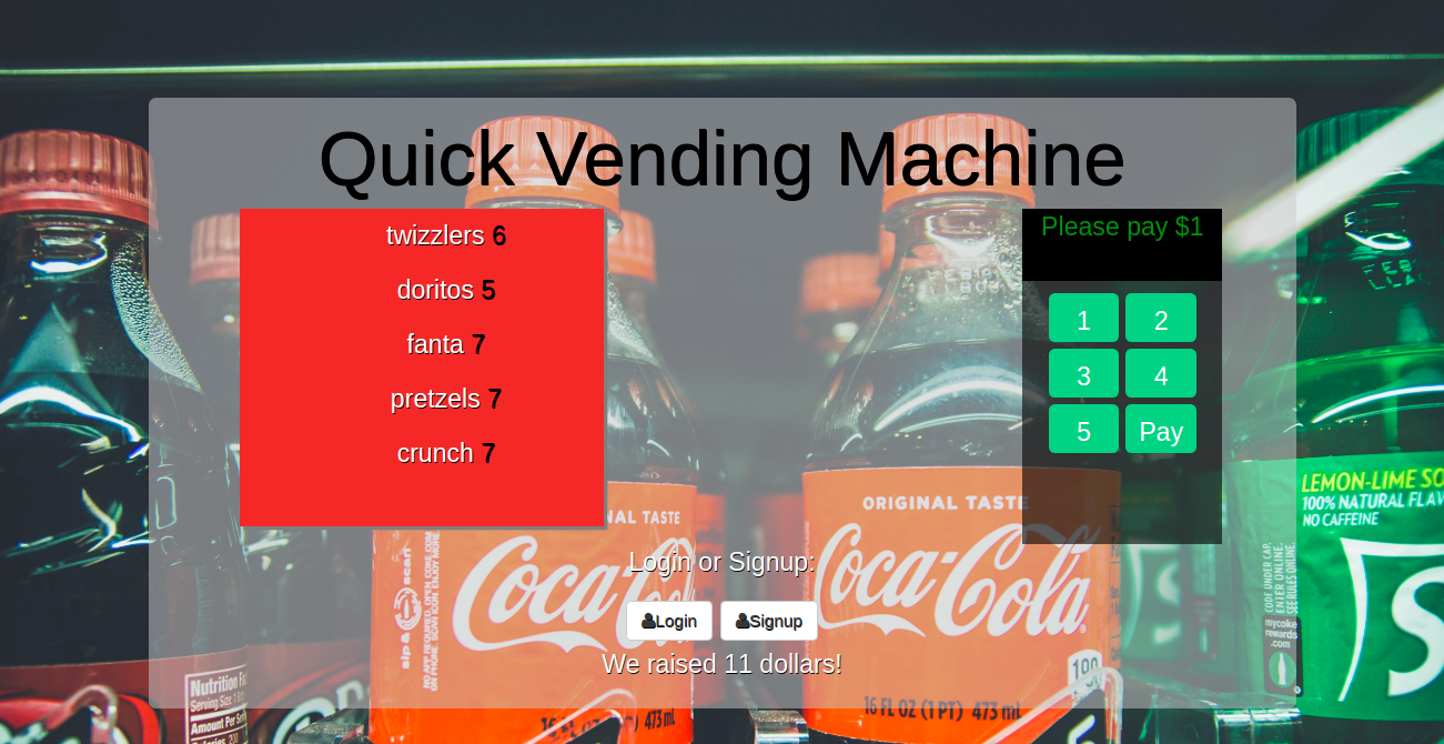 GitHub - blackgirlbytes/vending-machine: full stack web application ...