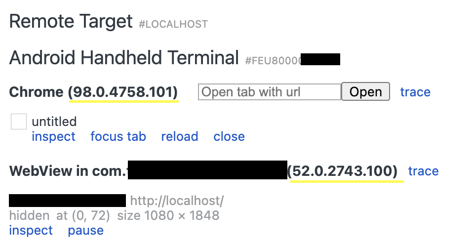 bug: Cilico device uses wrong WebView (version 52) · Issue #5450 · ionic-team/capacitor · GitHub