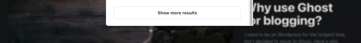 Search bar is white in dark mode · Issue #928 · TryGhost/Casper · GitHub