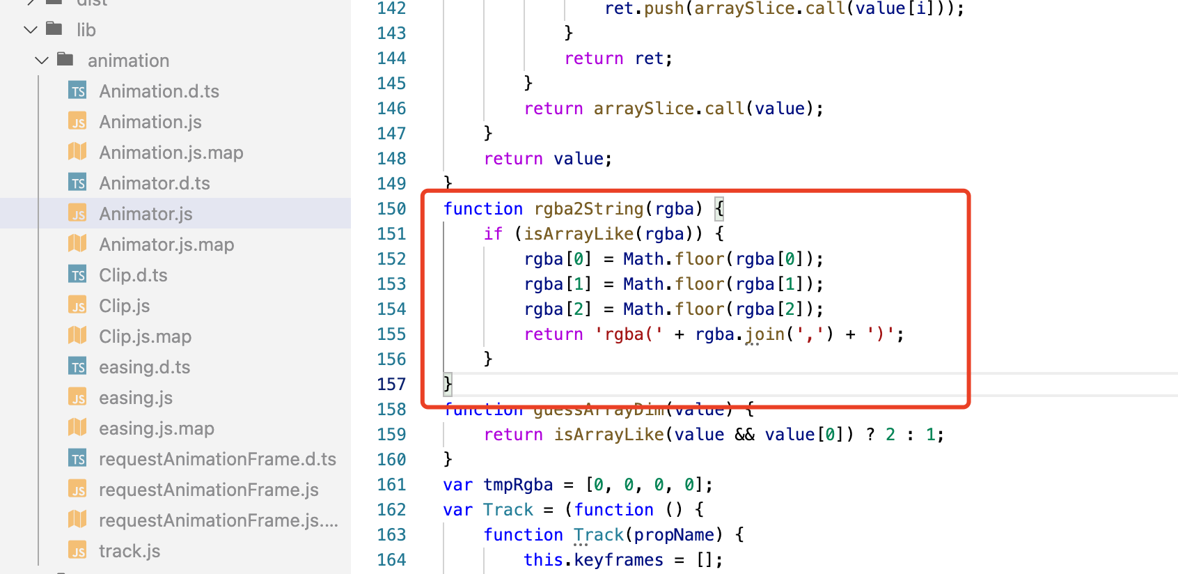 Animator.js报错：Uncaught TypeError: Cannot assign to read only property '0' of string 'none ...