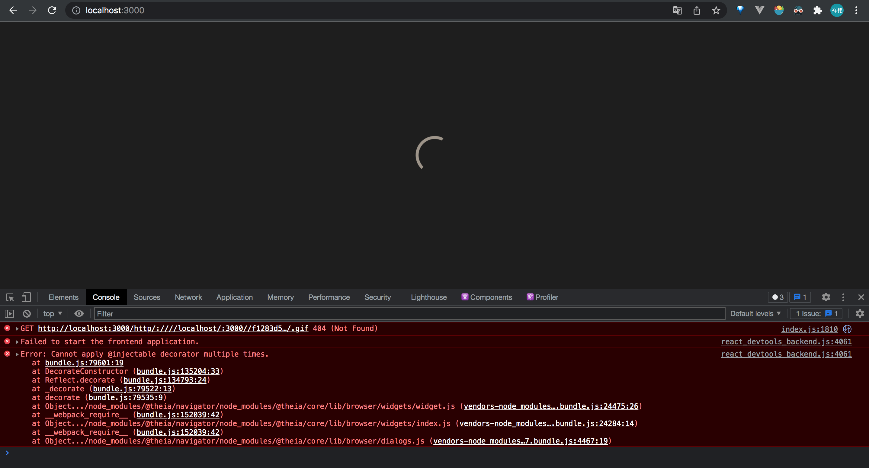 The official Theia Extensions Demo could not start · Issue #10859 · eclipse-theia/theia · GitHub