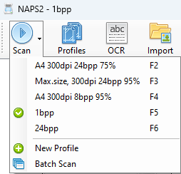 Batch Scan profile issues · Issue #73 · cyanfish/naps2 · GitHub