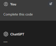 ChatGPT doesn't produce any useful output with model code-cushman-001 · Issue #105 · gencay ...