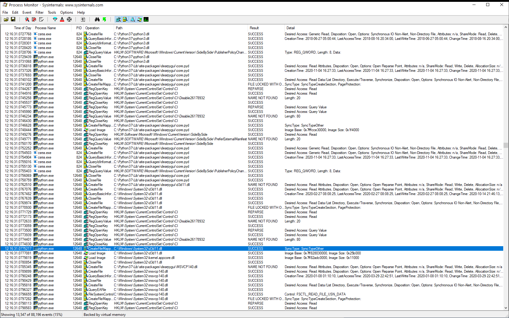 Import issue on SOME Windows systems · Issue #298 · hoffstadt/DearPyGui · GitHub