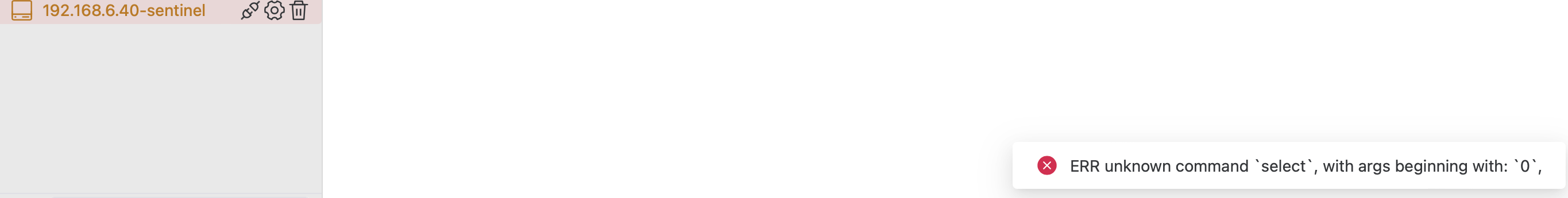 [BUG] connect sentinel node error · Issue #82 · tiny-craft/tiny-rdm · GitHub