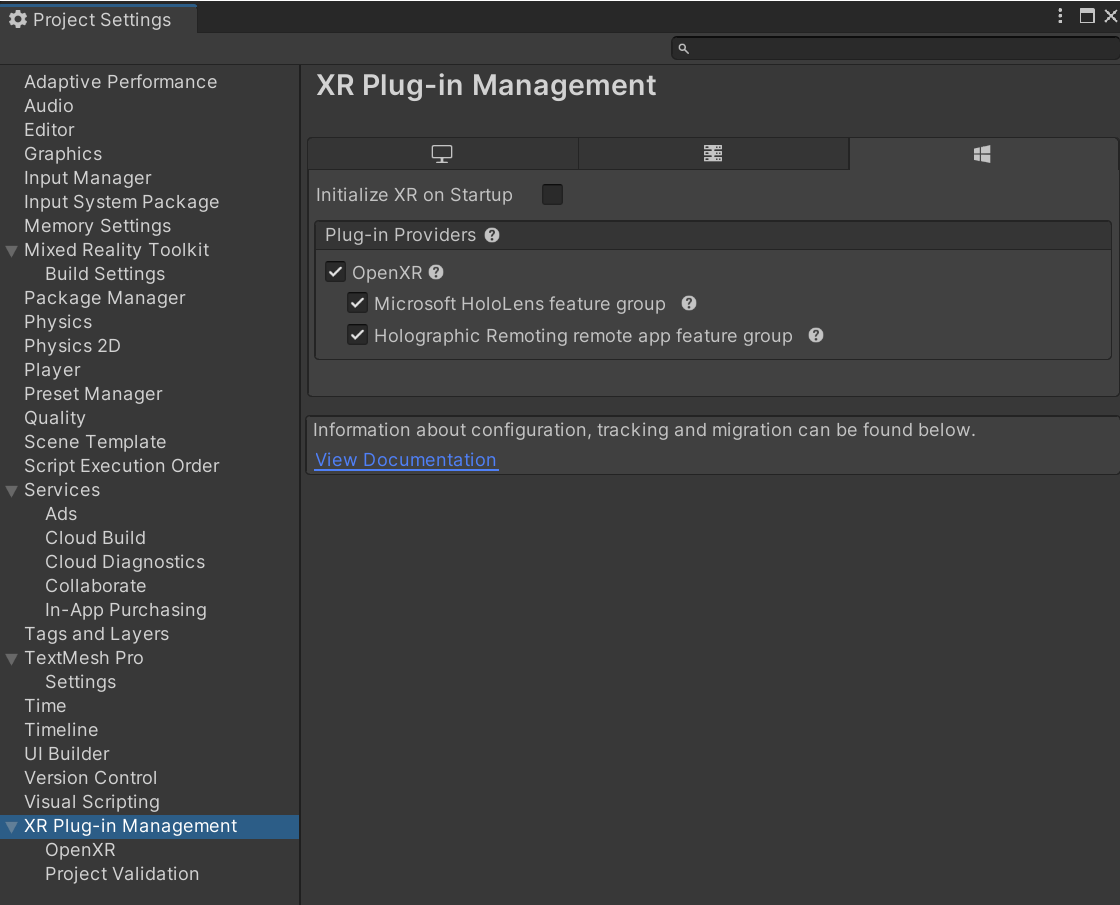 Unable to connect to Holographic Remoting Player With OpenXR in MRTK 2.6 · Issue #9465 ...
