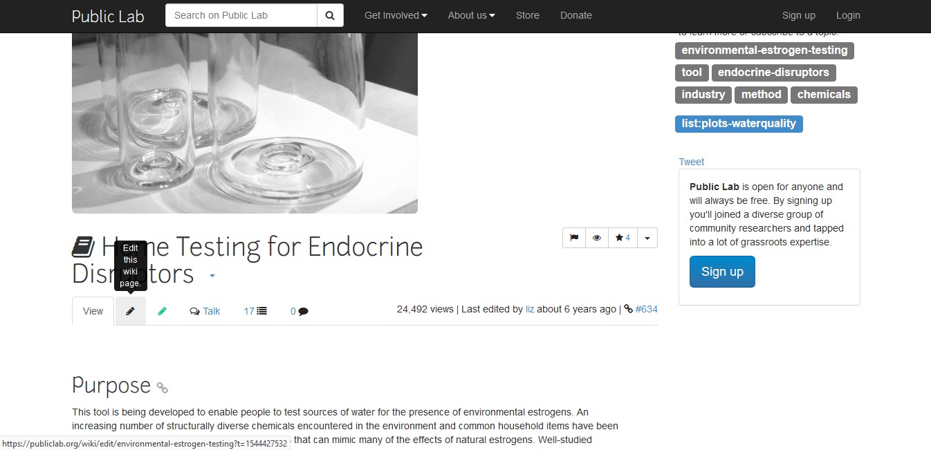 Link login modal to edit wiki button · Issue #4242 · publiclab/plots2 · GitHub