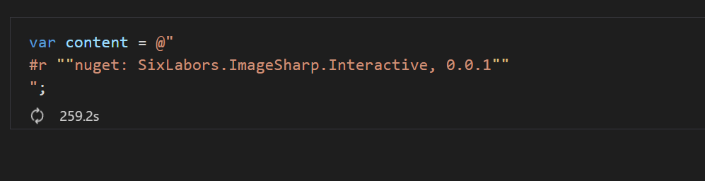Using R In A Verbatim String Causes Infinite Loop · Issue 1502 · Dotnetinteractive · Github 5799