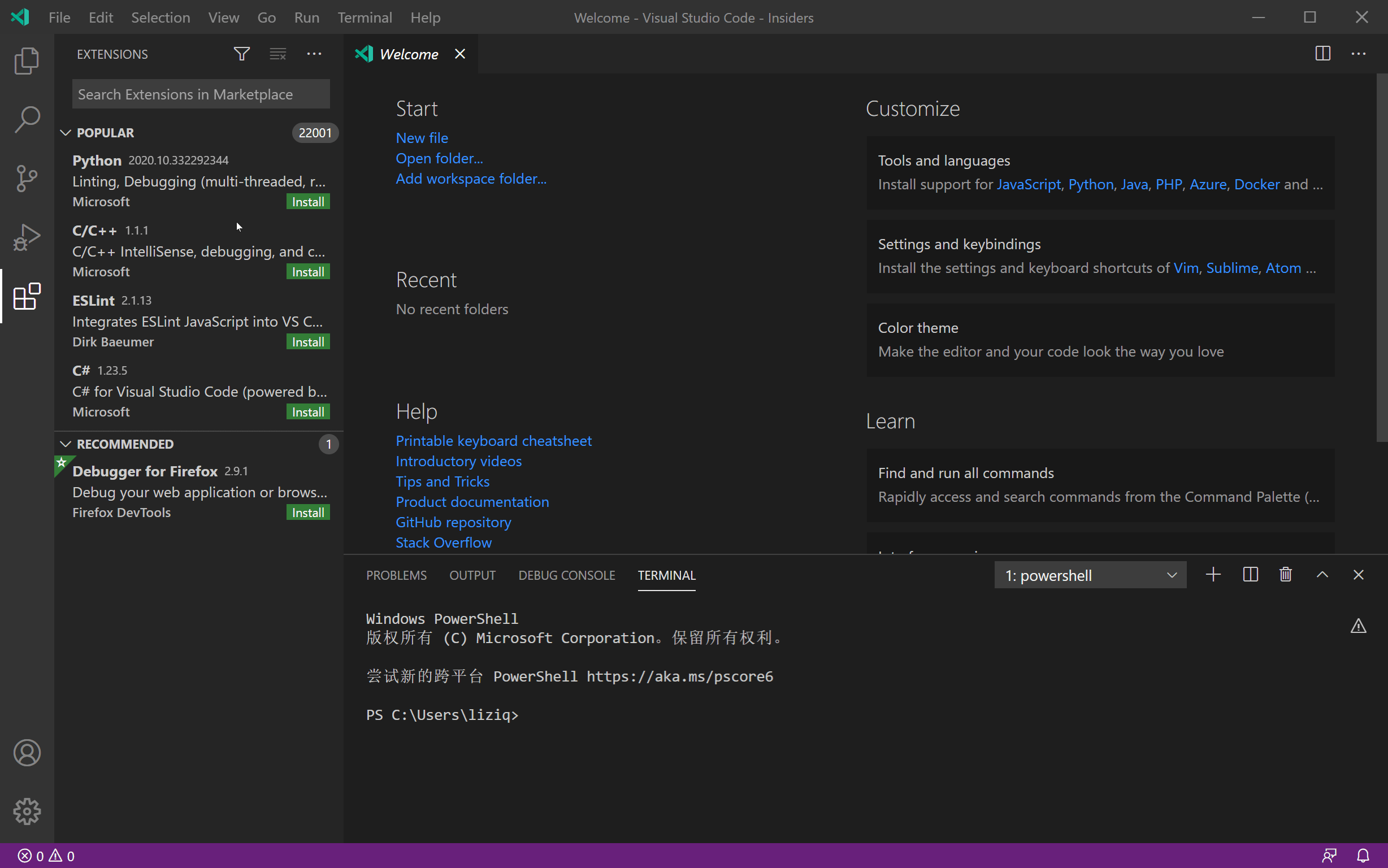 Multiple terminals created when open a project · Issue #110294 · microsoft/vscode · GitHub