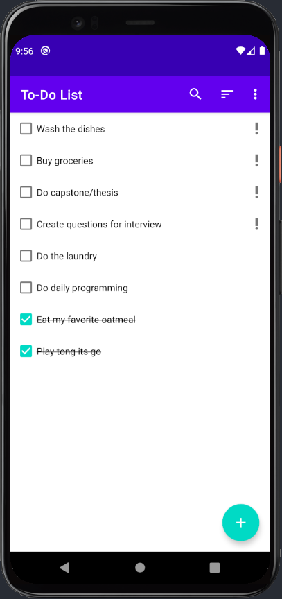 GitHub - riley0521/My-ToDos: Simple To-do list. Stack Used: Kotlin Flows, Coroutines, Room ...