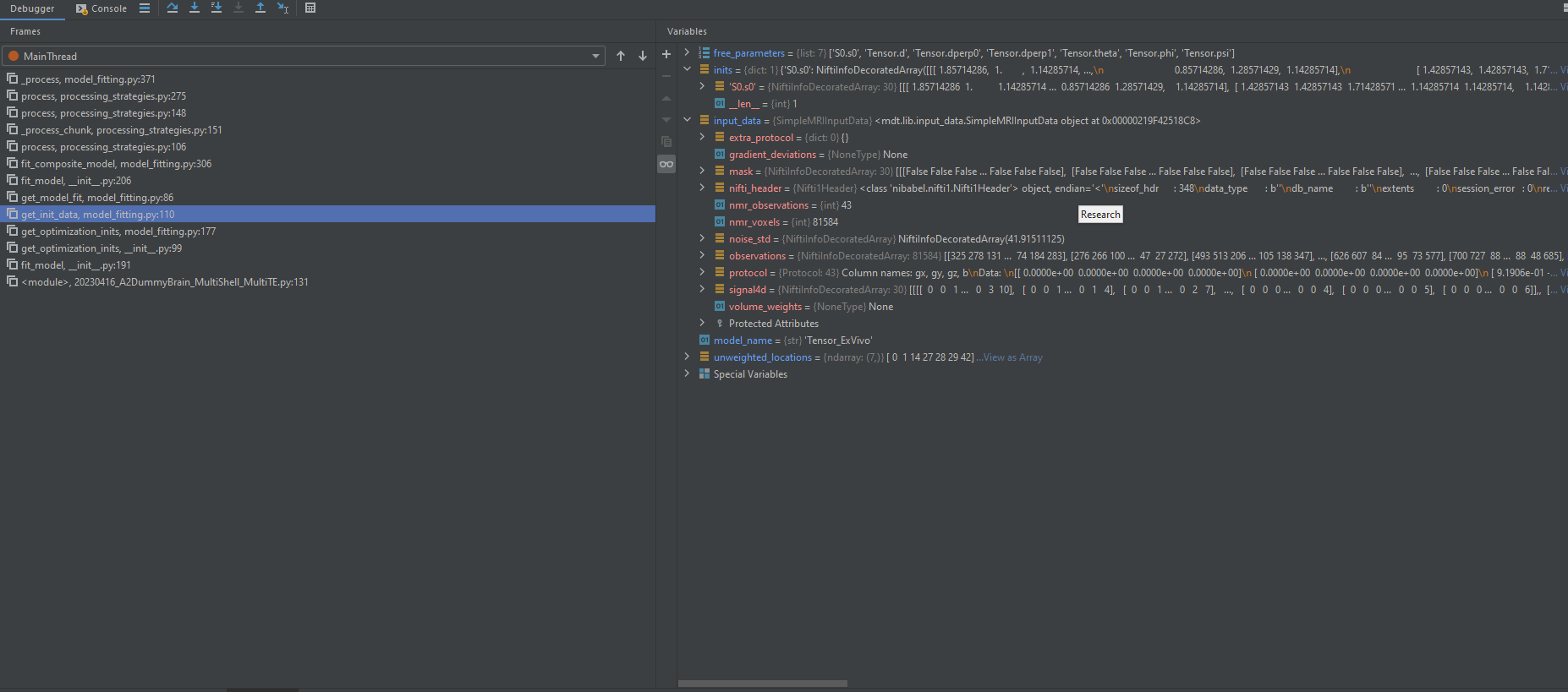 Issue with invalid array size · Issue #49 · robbert-harms/MDT · GitHub