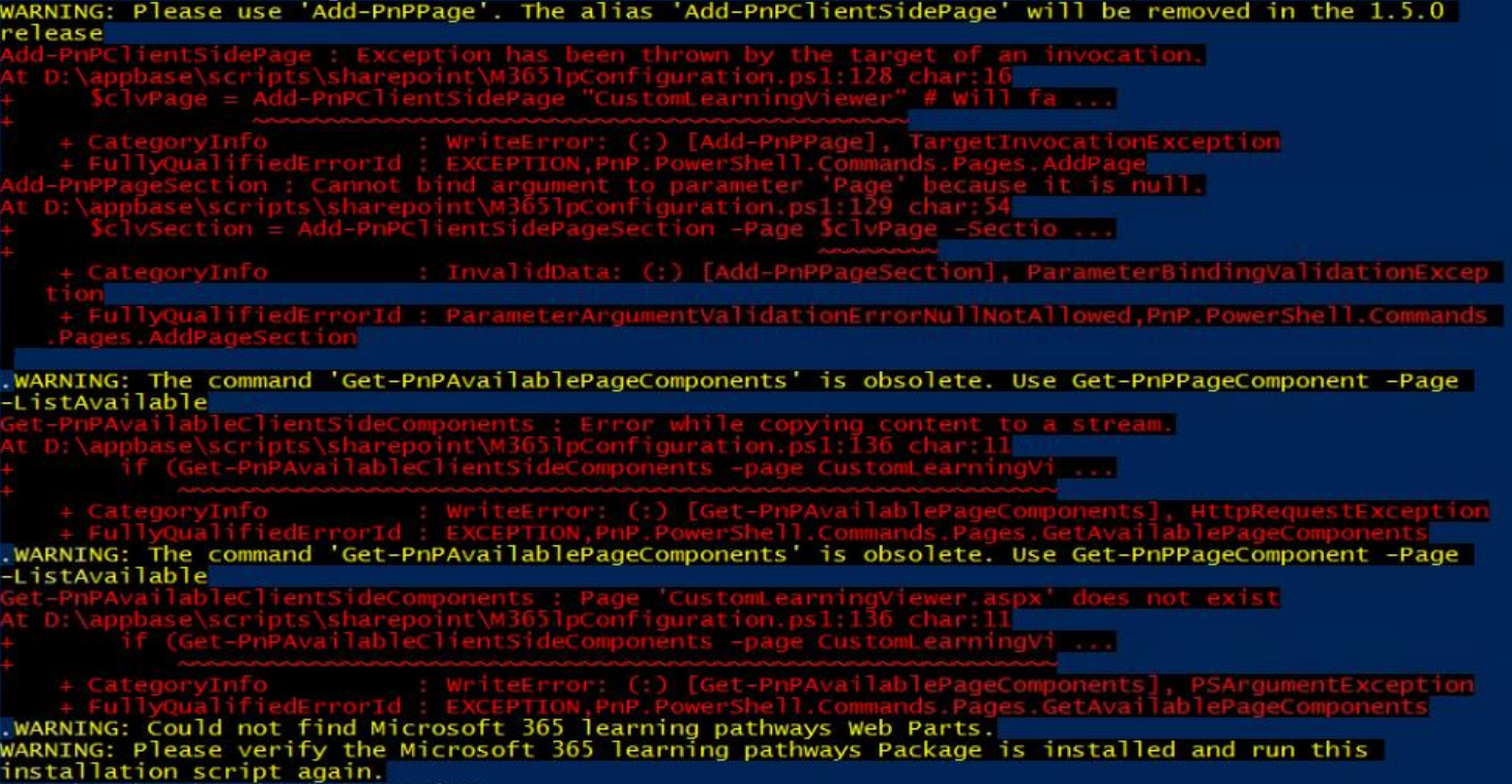 [QUESTION] Error Running Powershell script while manual installation ...