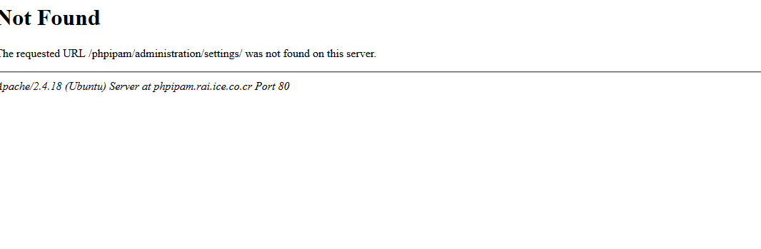 Change on url settings · Issue #1506 · phpipam/phpipam · GitHub