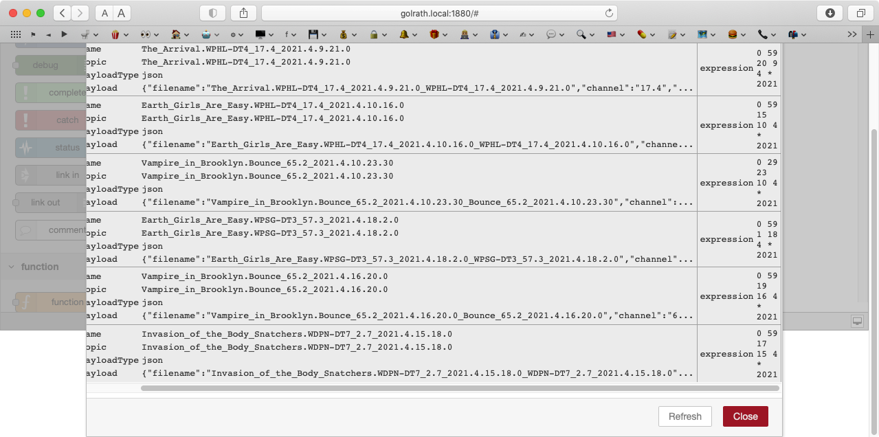 Feature Remove Stopped And Show Active · Issue 36 · Steve Mclnode Red Contrib Cron Plus · Github