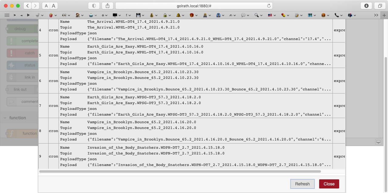 Feature: remove-stopped and show-active · Issue #36 · Steve-Mcl/node-red-contrib-cron-plus · GitHub