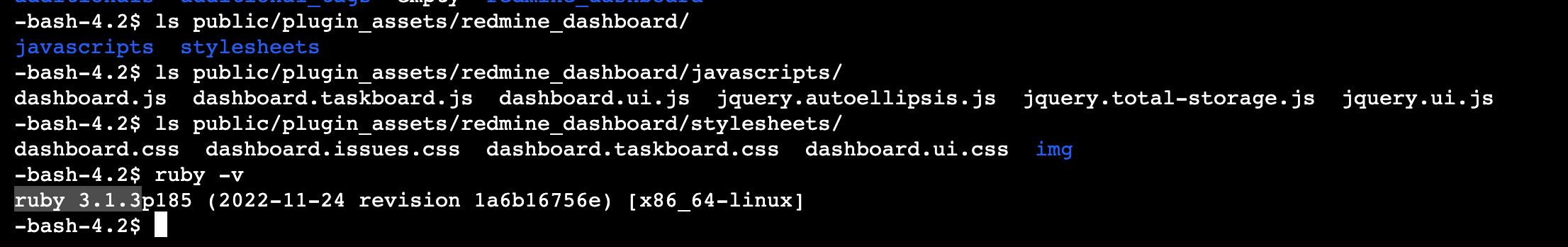 Fresh install on Redmine 5.0.4 - plugin_assets fail to load · Issue #337 · jgraichen/redmine ...