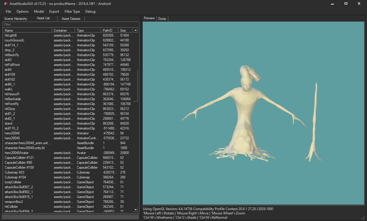 Program doesn't recognize .unity3d files containing skeletal mesh and animations. · Issue #667 ...