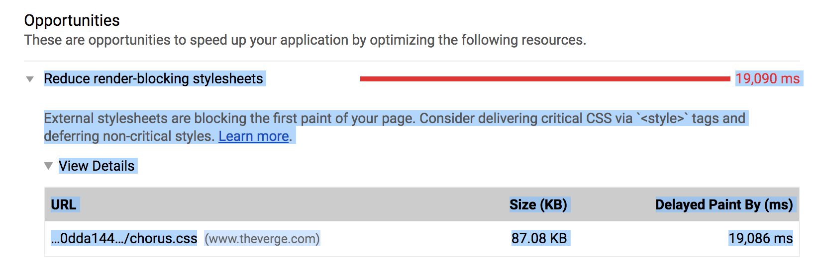DevTools: Allow text selection in the report · Issue #4880 · GoogleChrome/lighthouse · GitHub
