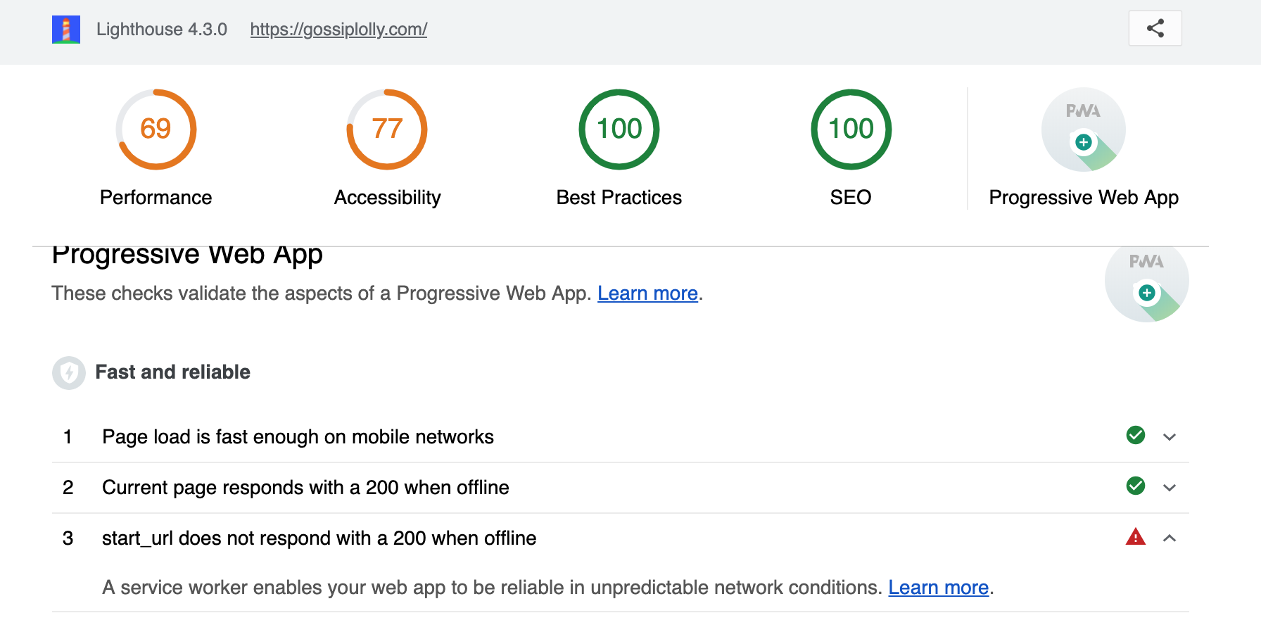 Add to Desktop Not Showing in Manifest Section · Issue #8196 · GoogleChrome/lighthouse · GitHub