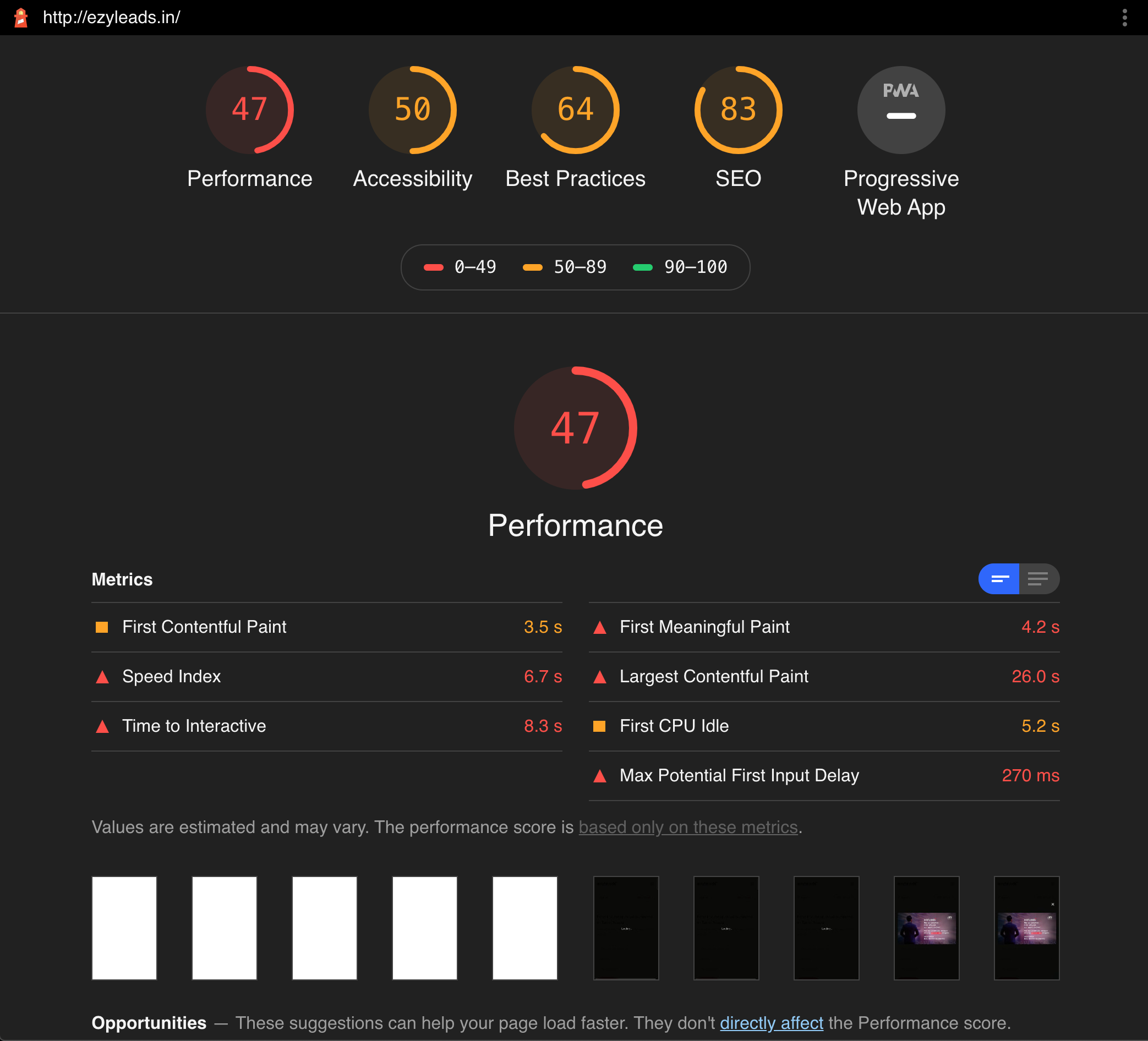 Page Speed Insights returns ERRORED_DOCUMENT_REQUEST · Issue #10169 · GoogleChrome/lighthouse ...