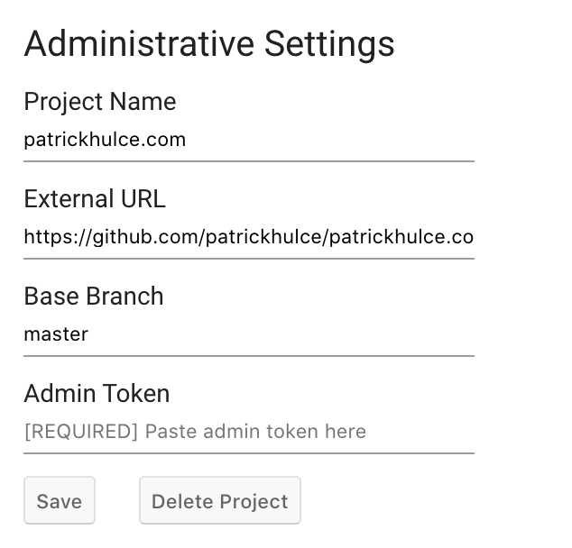 Feature: add a `new project` token · Issue #323 · GoogleChrome/lighthouse-ci · GitHub