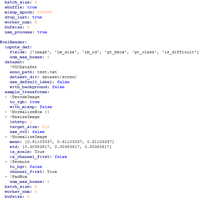 ppyolo + voc格式自制数据 · Issue #1690 · PaddlePaddle/PaddleDetection · GitHub