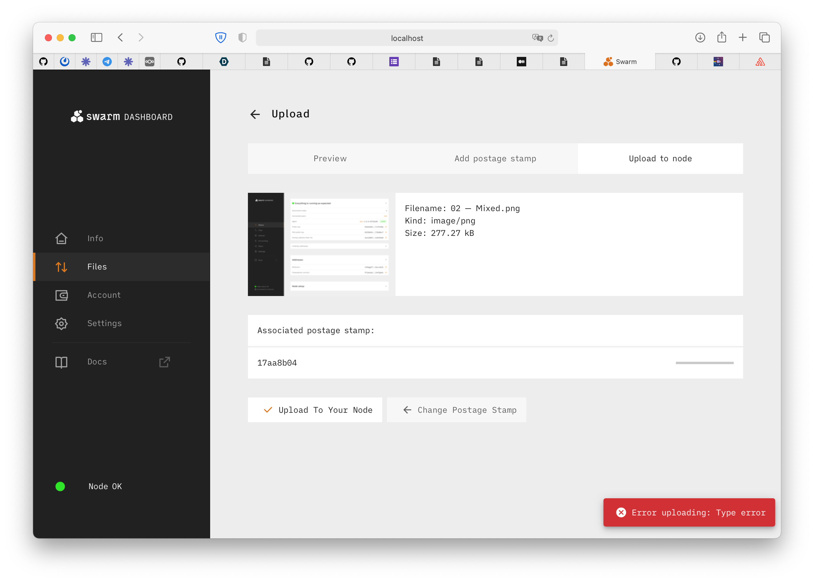 Whenever there is an error notification it would be good to log to console · Issue #473 ...