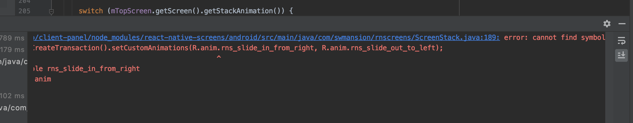 android bug latest version · Issue #744 · software-mansion/react-native ...