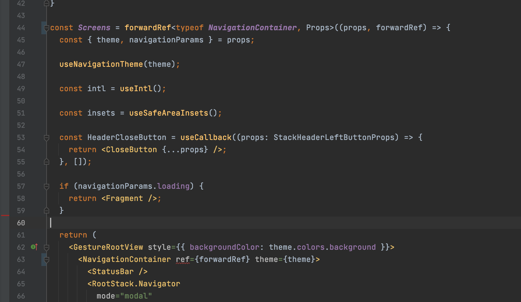 Navigationcontainer Typescript Bug · Issue 9195 · React Navigationreact Navigation · Github