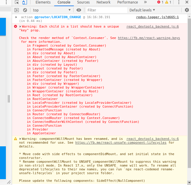 Each child in a list should have a unique "key" prop. · Issue #1596 · formatjs/formatjs · GitHub