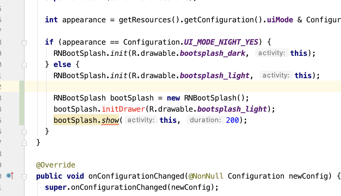 New feature android · Issue #130 · zoontek/react-native-bootsplash · GitHub