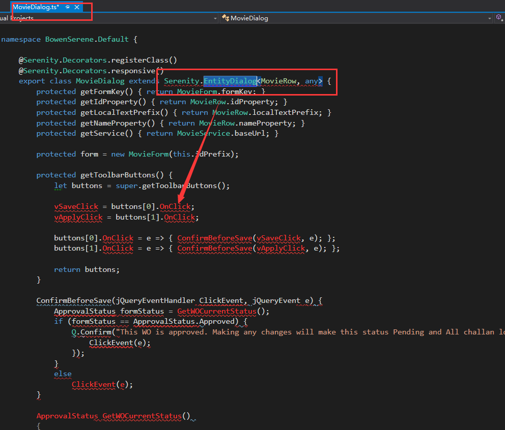 How to show confirmation before Save? · Issue #814 · serenity-is/Serenity · GitHub